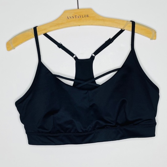 Fila | Intimates & Sleepwear | Fila Sport Bra Women Size Xl Black Strap ...
